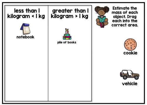 Mass & Capacity Sorts Boom Cards ™ by 3rd Grade Engaged | TPT