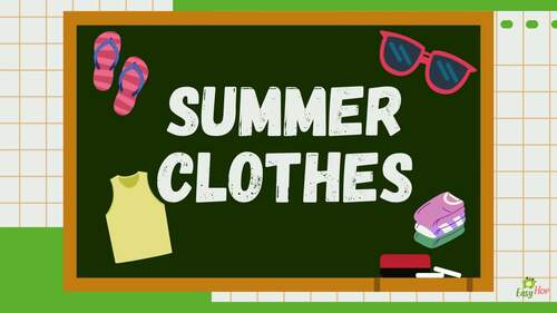 Summer Clothes Preschool Circle Time Lesson – PPT & Google Slides ...
