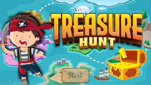 Treasure Hunt Game in PowerPoint | Editable Template | TPT