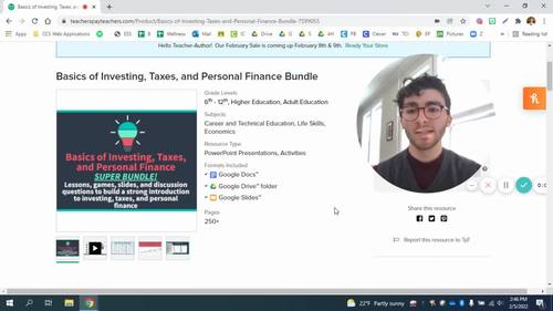Basics of Investing, Taxes, and Personal Finance Bundle (A Full Starter ...