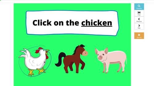 Farm Animals Identification Boom Cards by Mrs Mac's Teaching Hacks