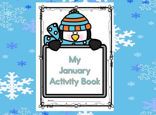 January | Winter | Activity Book | Kindergarten | First Grade | TpT