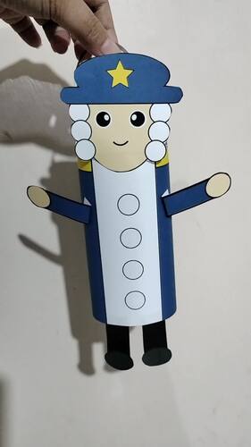 George Washington Windsock Craft Coloring Activity Presidents Day ...