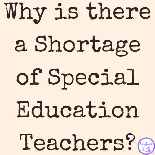 10 Reasons there is a Special Education Teacher Shortage Video by ...