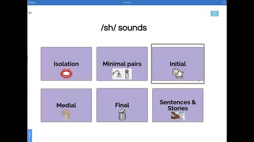 Sh Sounds (BOOM CARDS) by Super Power Speech | TPT