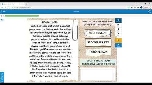 Point of View and Perspective Boom Cards by Hands on Learning LLC
