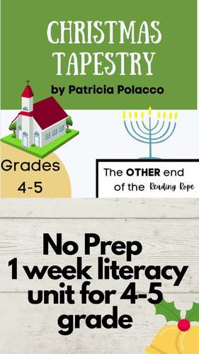 4-5 Interactive Read Aloud for The Christmas Tapestry by Patricia Polacco