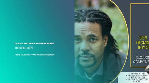 THE NICKEL BOYS [BUNDLE] by The Angry Teacher Store | TPT