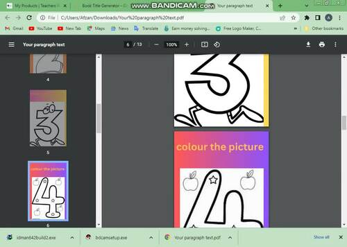"Unlock the Power of Numbers with Interactive Coloring Exercises 1 to 10"