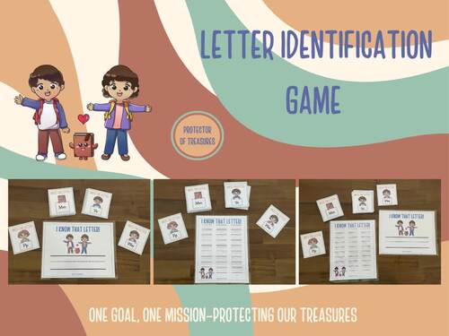 Dollar Deals! Letter Identification Assessment | Alphabet Game for ...