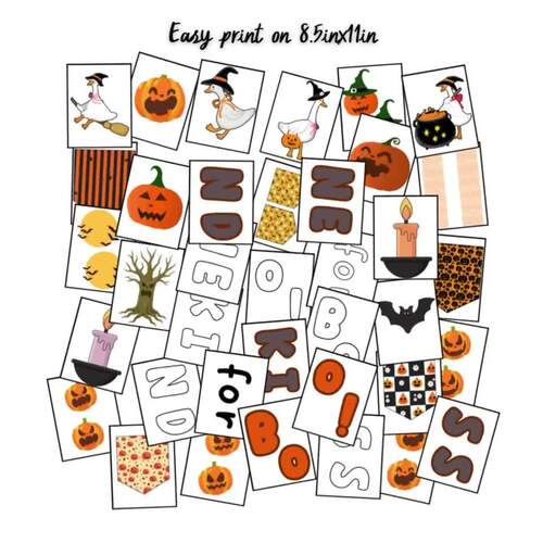 BOO! For Kindness Cute Halloween Bulletin Board Kit, Fall bulletin ...