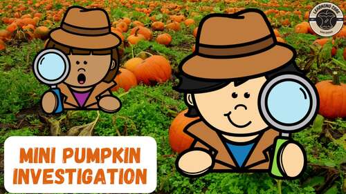Pumpkin Investigation Activity Science PreK Kindergarten First Second ...