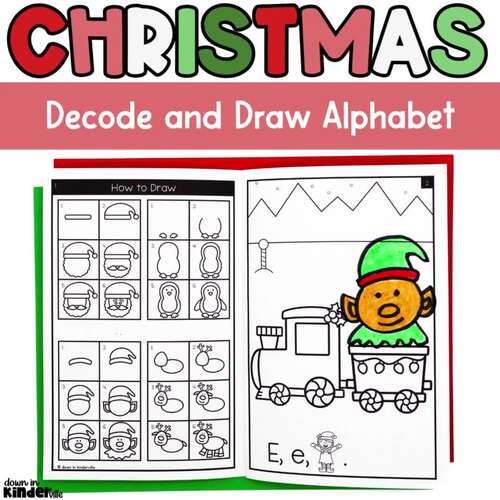 *HALF OFF* Christmas Decodable Readers - Alphabet Beginning Sounds ...
