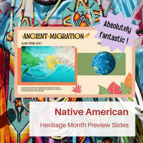 Native American Heritage Month Slides by HoneyBearMaestra | TPT