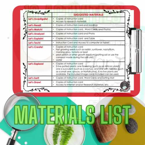 GRADE 3 GROWTH AND CHANGES IN PLANTS - PRINTABLE - 2022 ONTARIO SCIENCE