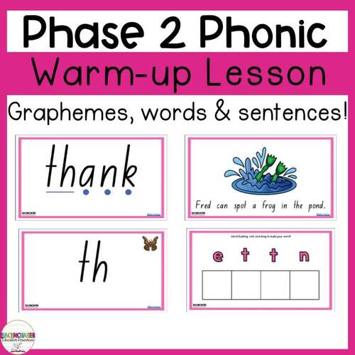 Letters & Sounds Phase 4 Phonic Warm-up Lesson PowerPoint by teachnchatter