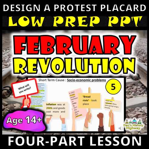 February Revolution 1917 – Tsarist Russia Lesson | Grades 10–11 | TPT