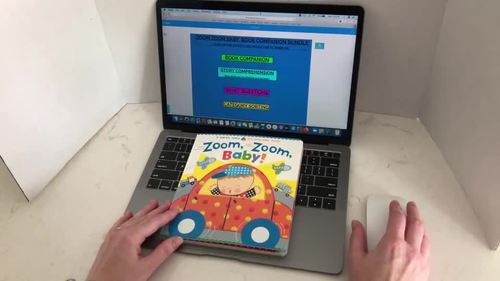 {SALE} BOOM CARDS, 'ZOOM, ZOOM BABY!' BOOK COMPANION & ACTIVITIES by ...