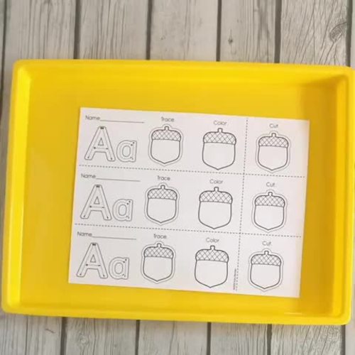 Fine Motor Alphabet Strips (Letter/Sound Practice & Fine Motor) | TpT
