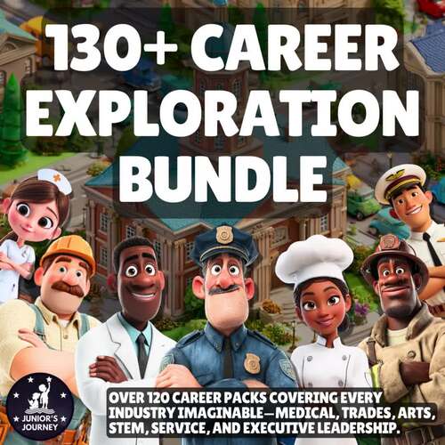 130+ Career Exploration Bundle | Reading Comprehension | Worksheets ...