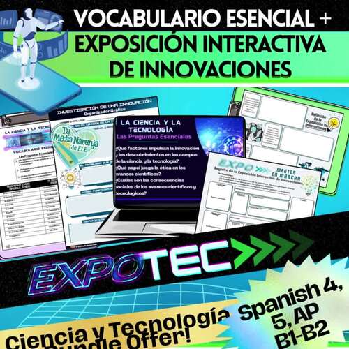 AP Spanish Ciencia y Tecnología | Vocabulario Esencial | Innovaciones ...