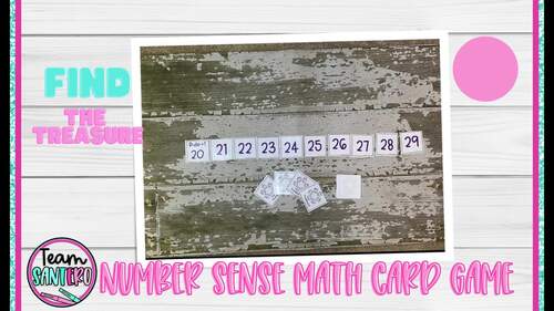 Number Sense Treasure Hunt: A Fun Addition & Subtraction Card Game ...