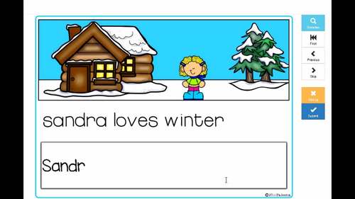 January Fix it Up Sentences Boom Cards ™ by Miss Faleena | TPT