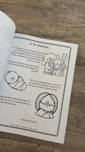 Religious Easter Activity Book // Story + Activities for Holy Week