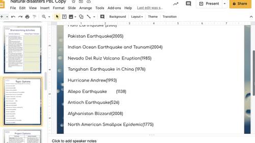 Project-Based Learning: Natural Disasters {Printable and Digital Option}