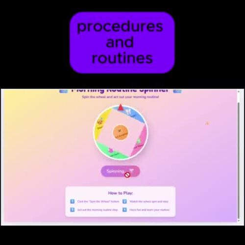 procedures and routines slides,digital resources,Back to School ...