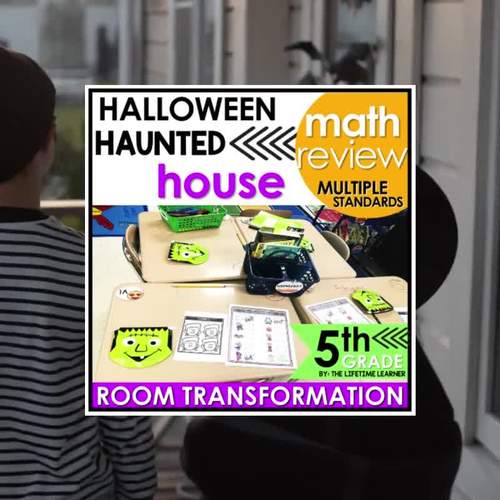 5th Grade Math Review | Halloween Room Transformation by The Lifetime ...