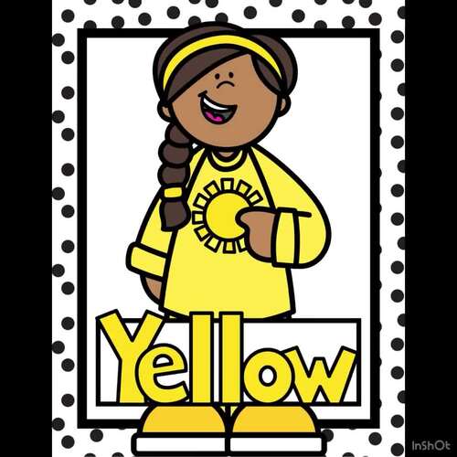 Color Word Posters for Classroom | Kids Theme | Bright & Fun Visuals