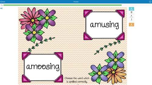 Spelling and Definitons Second Grade Vocabulary Boom Cards by The ...