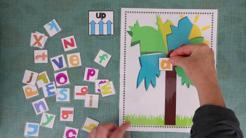 Chicka Chicka Boom Boom Narrative Retell Kit, Alphabet Story, Letters ...