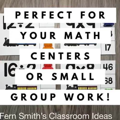 Multiplication and Division Clip Cards Bundle by Fern Smith's Classroom ...