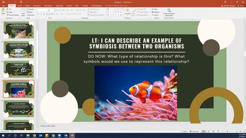 Ecology Unit Do Nows & Learning Targets (Editable!) by Scaffolded Science