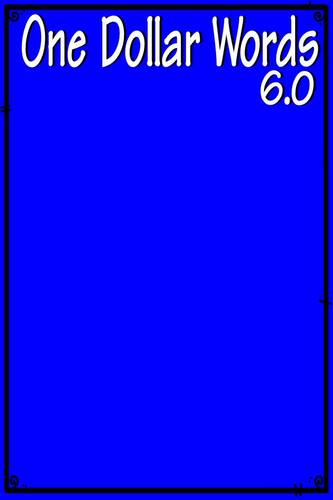 ONE DOLLAR WORDS 6.0 Critical Thinking Because of Mr. Terupt Extension