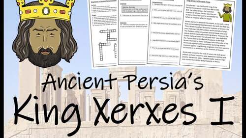 King Xerxes I Close Reading Comprehension Activity | 3rd Grade & 4th Grade
