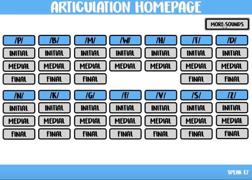 Tic-Tac-Toe Boom Cards for Early + Later Developing Sounds by Speak EZ