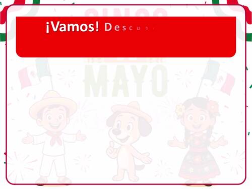 Cinco de Mayo PowerPoint Slides in spanish | Editable & No-Prep ...