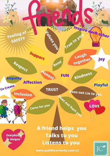 Friendship Tree - Friendship Safety and Values. by Judith Carmody