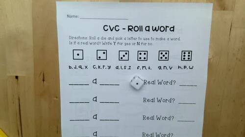 No Prep CVCe Practice Sheets by Faith in Literacy | TPT