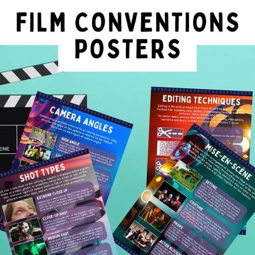 FILM Codes Conventions Poster Collection Camera FTV Media Posters Editing