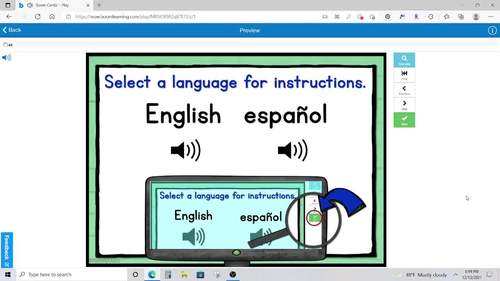 ESL ELL Newcomers Classroom Vocabulary with Sound (Boom Cards) by SunnyDaze