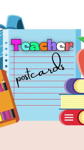 Editable Welcome Postcard for Kindergarten | Back-to-School Print, Cut ...