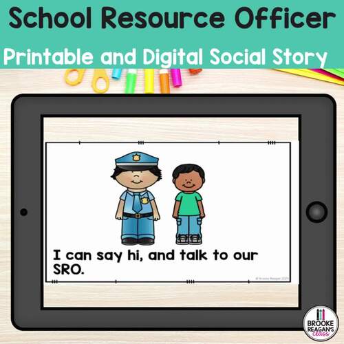 Social Story: School Resource Officer - School Safety and Security