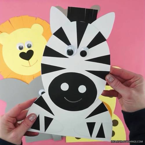Safari Animal Crafts Bundle Pack by I Heart Crafty Things | TPT