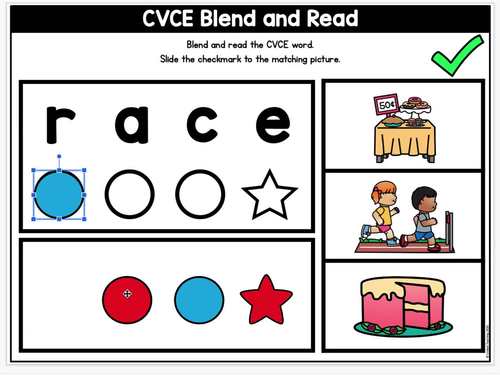CVCE Words Blend and Read (Google Slides™) (Distance Learning) | TPT