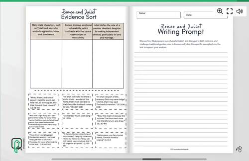 Romeo and Juliet Argument Writing Unit with Scaffolded Practice | TPT