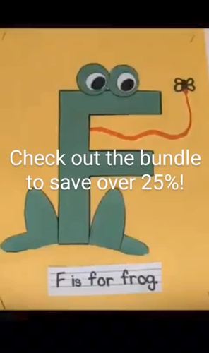 Letter B Craft - B is for Bear Printable Alphabet Beginning Sound Activity